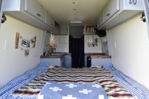 Van Flooring, Walls, Ceiling | Divine On The Road